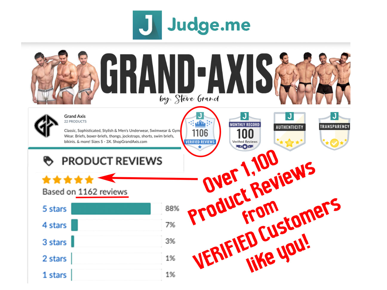 Grand Axis| Classic Underwear & Swimwear for Men